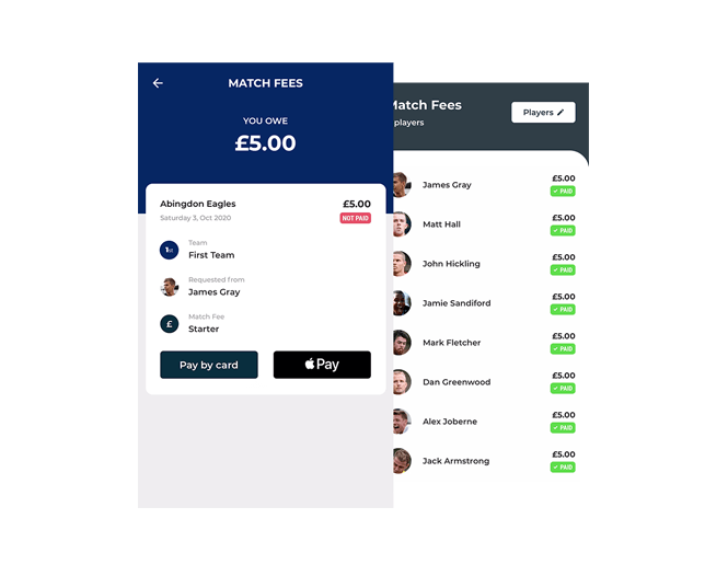 Everything you need to manage your sports club online.